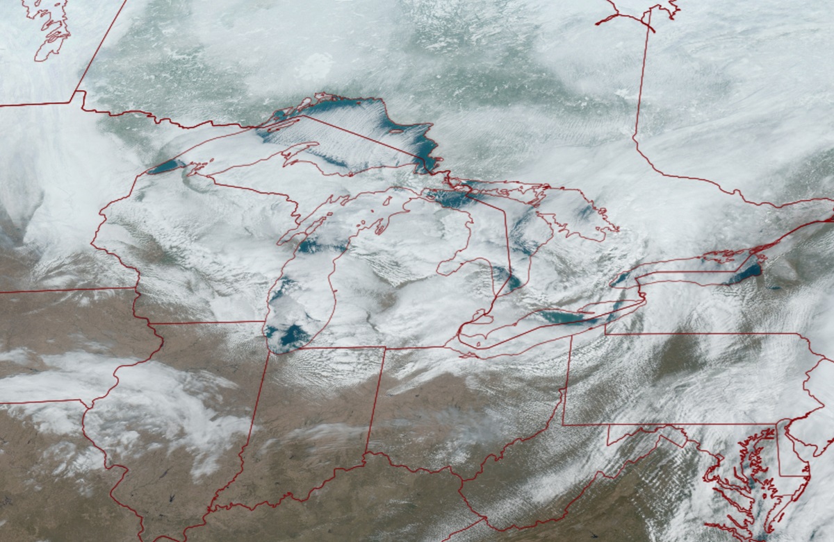 Great Lakes Ice Cover is Missing