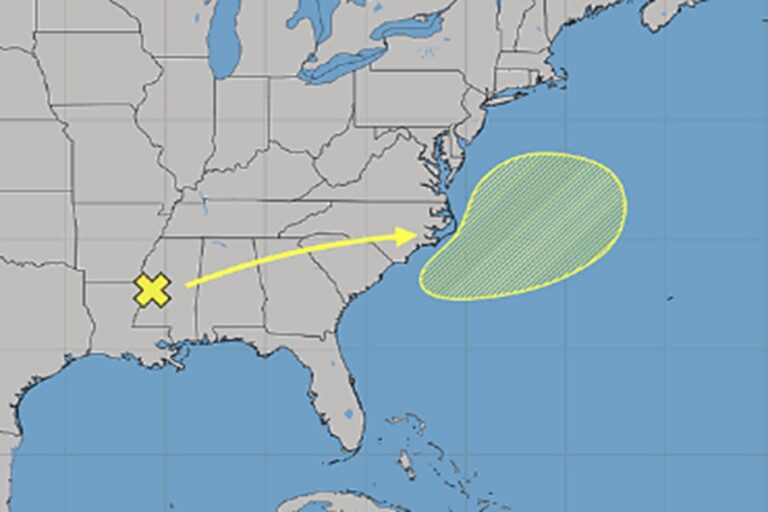 Former Tropical Storm Arthur Could Re-Form Off Mid Atlantic Coast