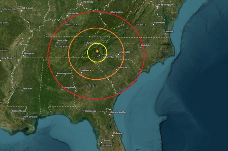 Overnight Earthquake Rattles North Carolina